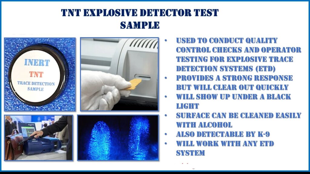 TNT Explosive Trace Detection Testing/Training Inert Sample - Kejo ...